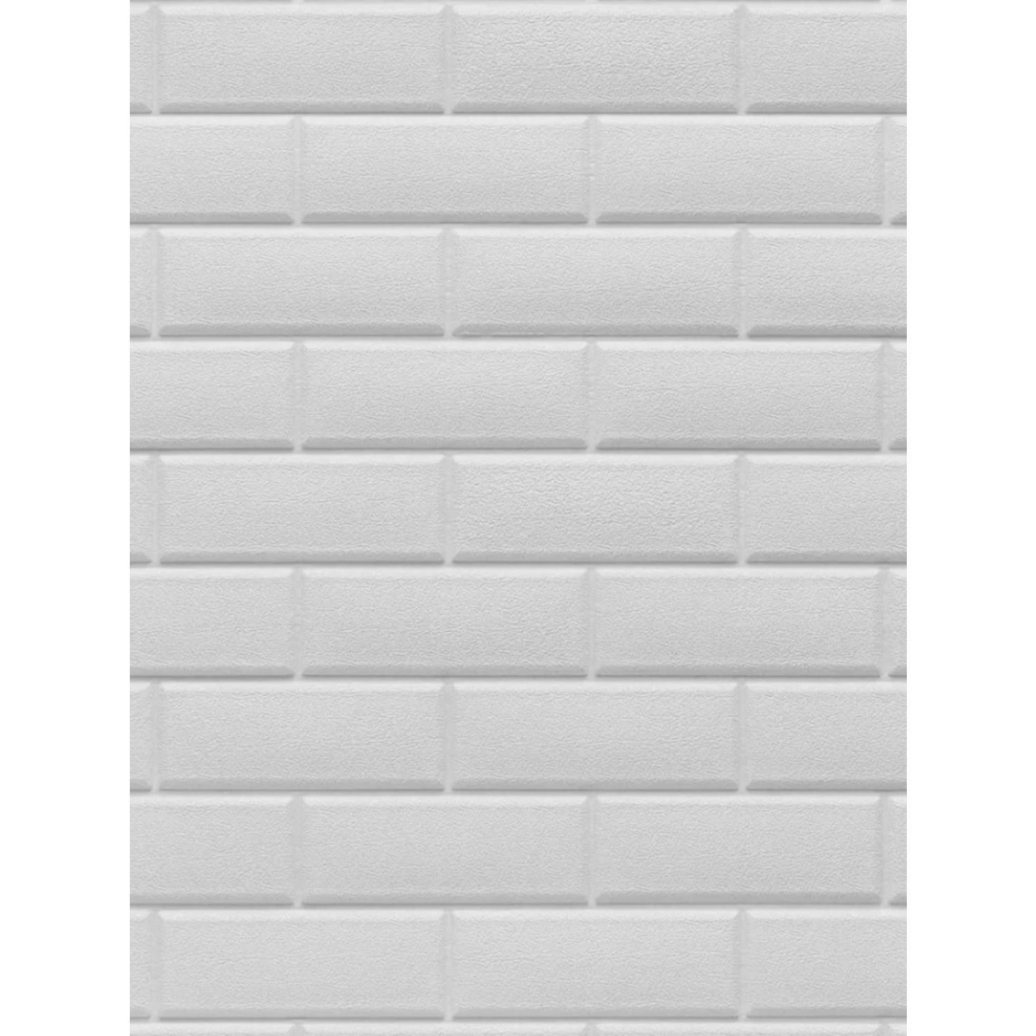 Placa 3D autoadhesiva 9942 Ladrillo Tile 70x77cm | Sodimac - Falabella