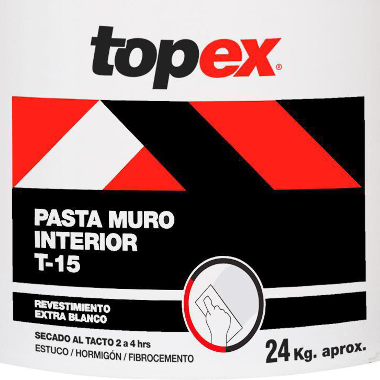 Pasta muro interior TOPEX TR-15 tineta 24kilos | Sodimac Chile