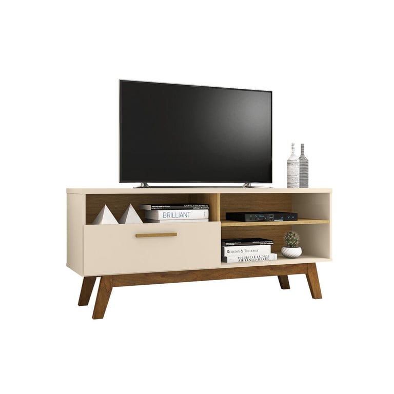 Rack tv 55" Paladio blanco invierno 59x136x38 cm | Sodimac - Falabella