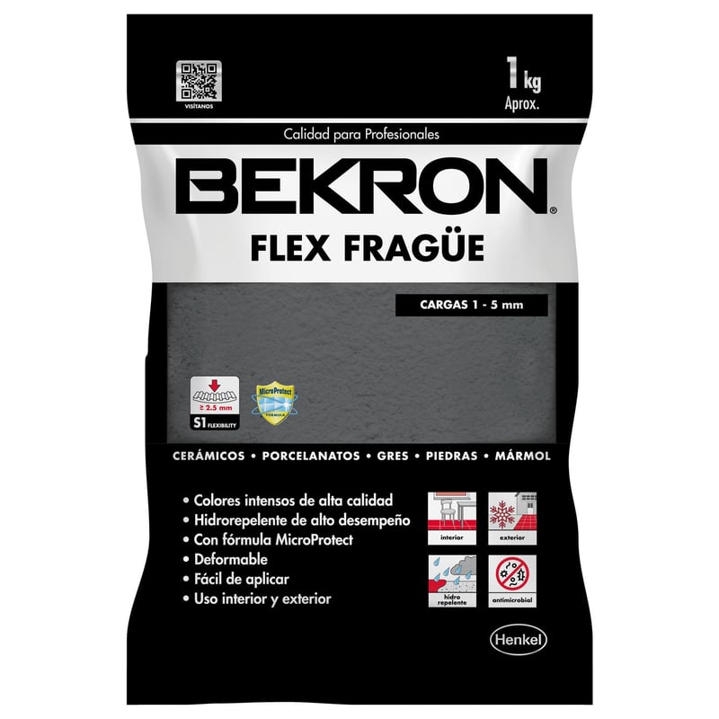 Bekron Flex Fragüe Pizarra 1 Kg | Sodimac - Falabella