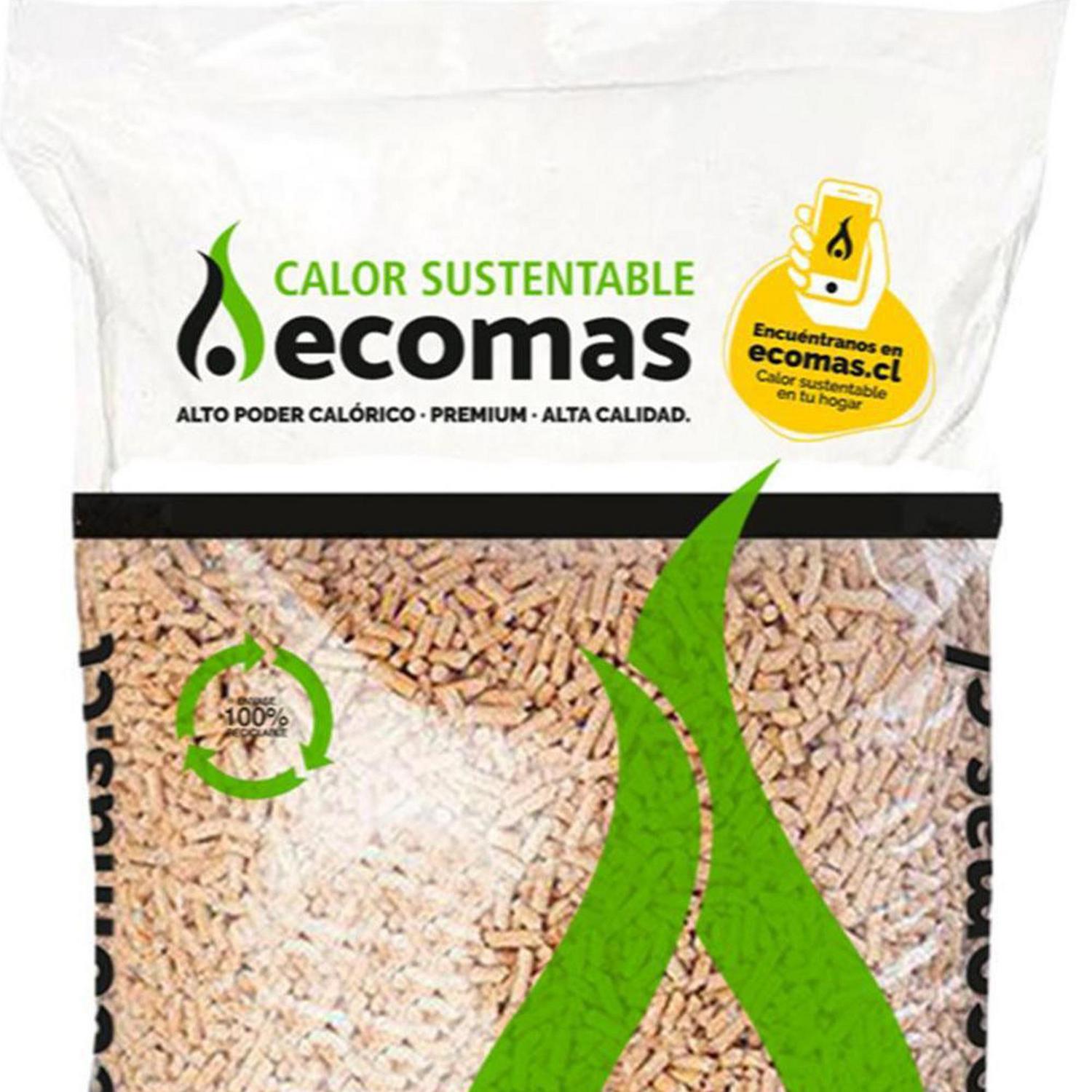Pellet de madera 15 kg | Sodimac - Falabella
