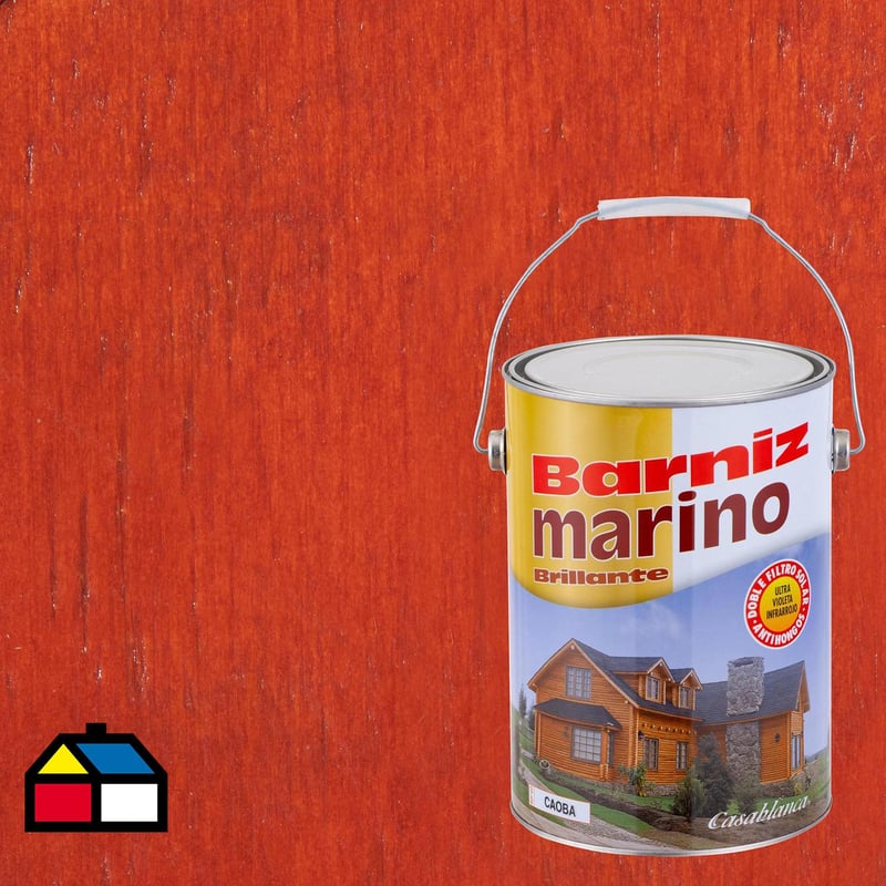 Barniz Marino Brillante 1 galón(es) Caoba | Sodimac - Falabella