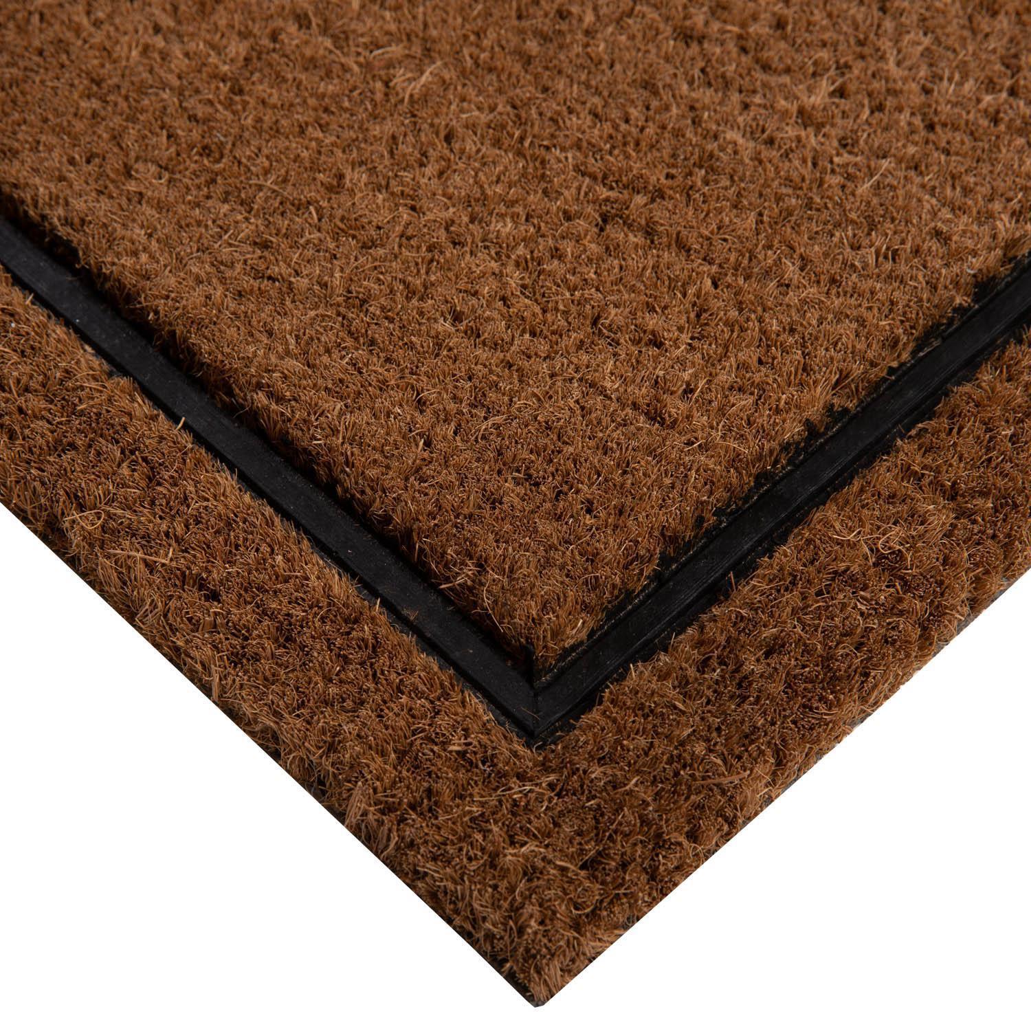 Limpiapiés coco rubber embossed d3 45x75 cm | Sodimac - Falabella