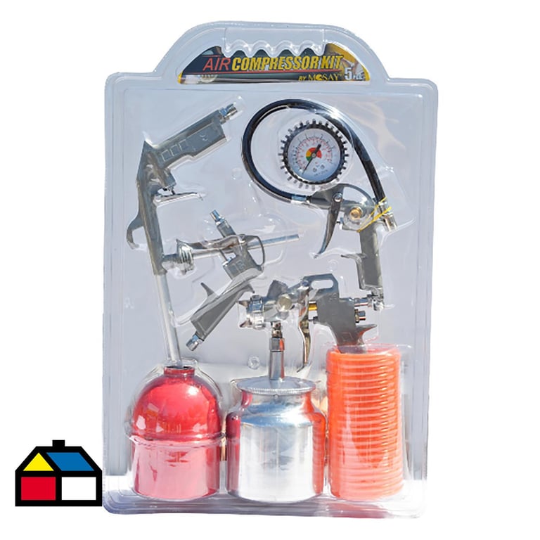 Kit compresor 5 Piezas | Sodimac - Falabella
