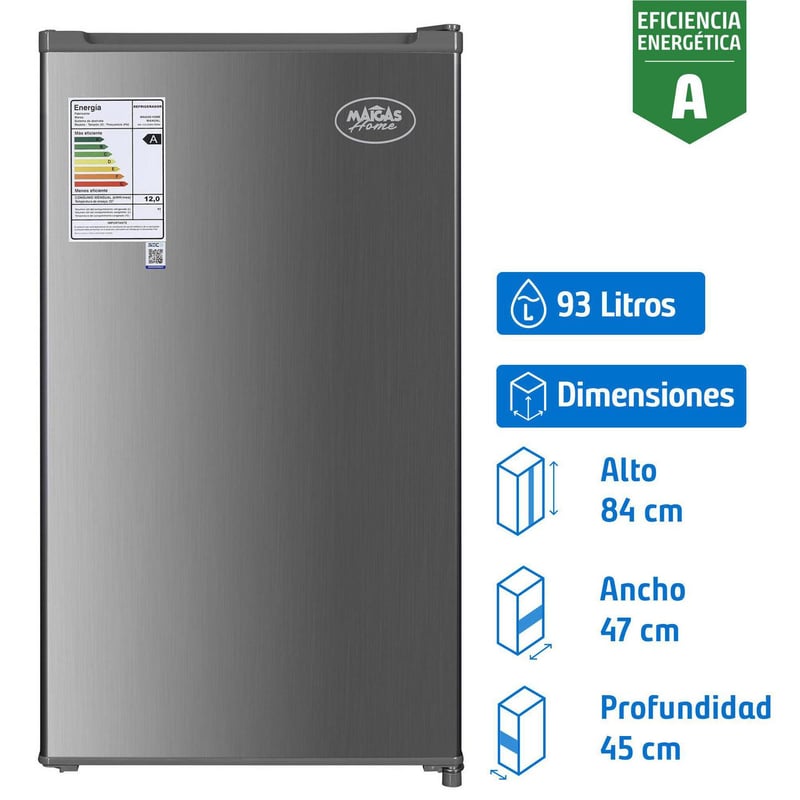 Frigobar 93 Litros Inox HS-123 | Sodimac - Falabella