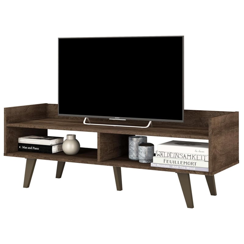 Rack TV 2 nichos rústico | Sodimac - Falabella