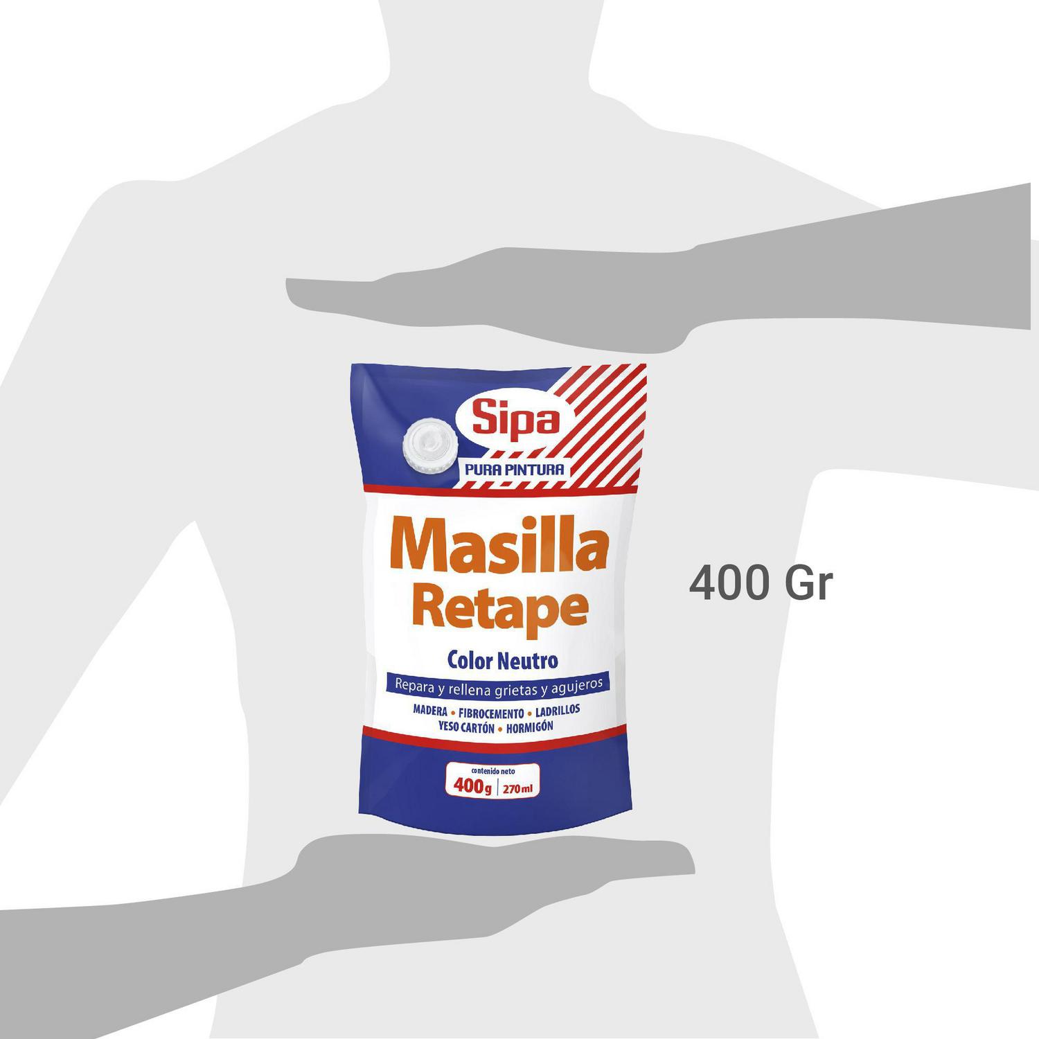 Masilla retape Neutro 400 gr | Sodimac - Falabella