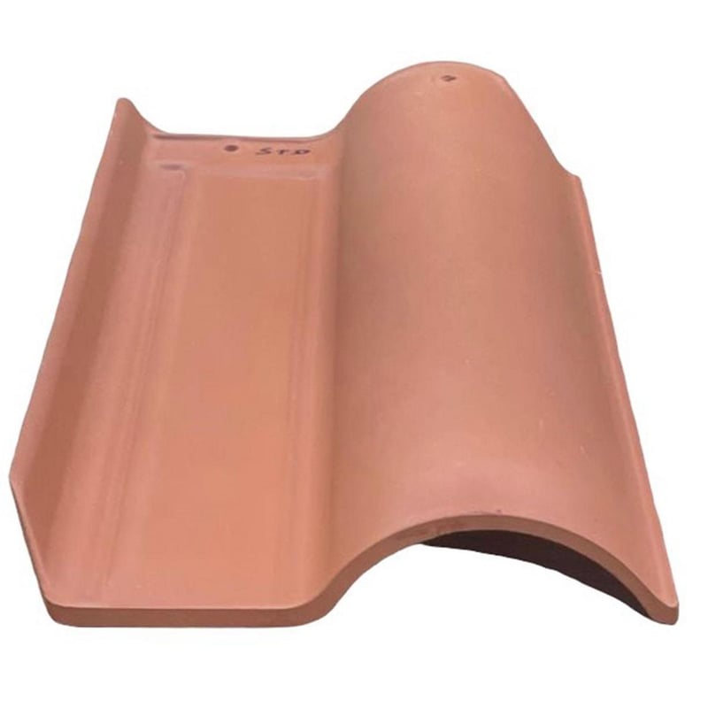 Teja Colonial Wave Cerámica 27x42 cm 10 mm Café | Sodimac - Falabella