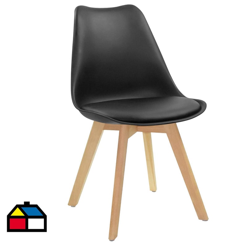 Silla negra café claro | Sodimac - Falabella