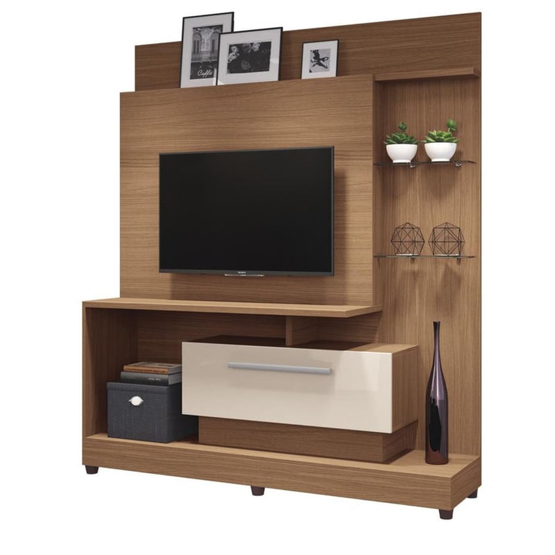 Estante Moderno para TV MDF 3 Nivel(es) 160x188x38 cm Café | Sodimac ...