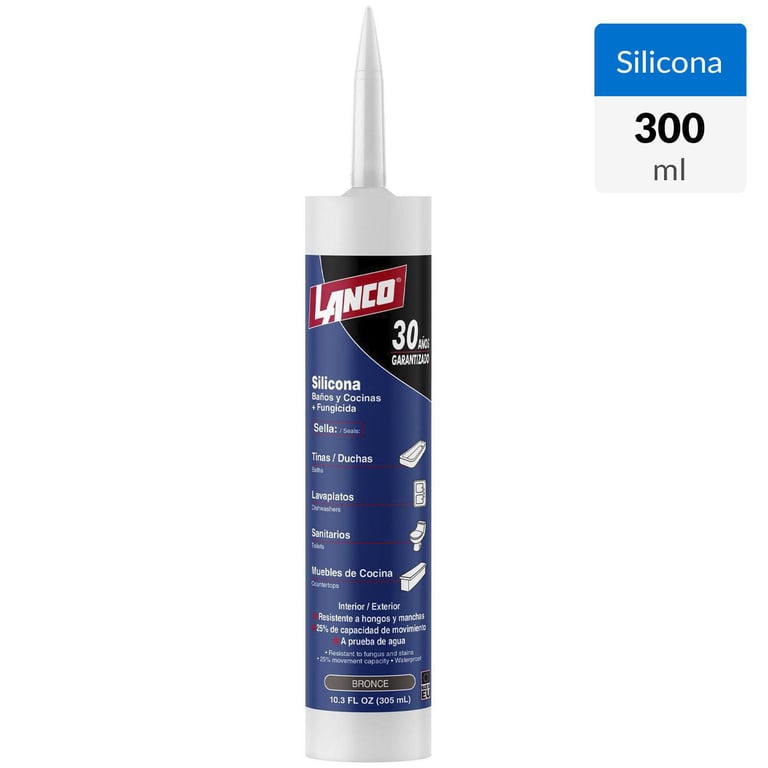 Silicona Baño Y Cocina Bronce 300 ml | Sodimac - Falabella