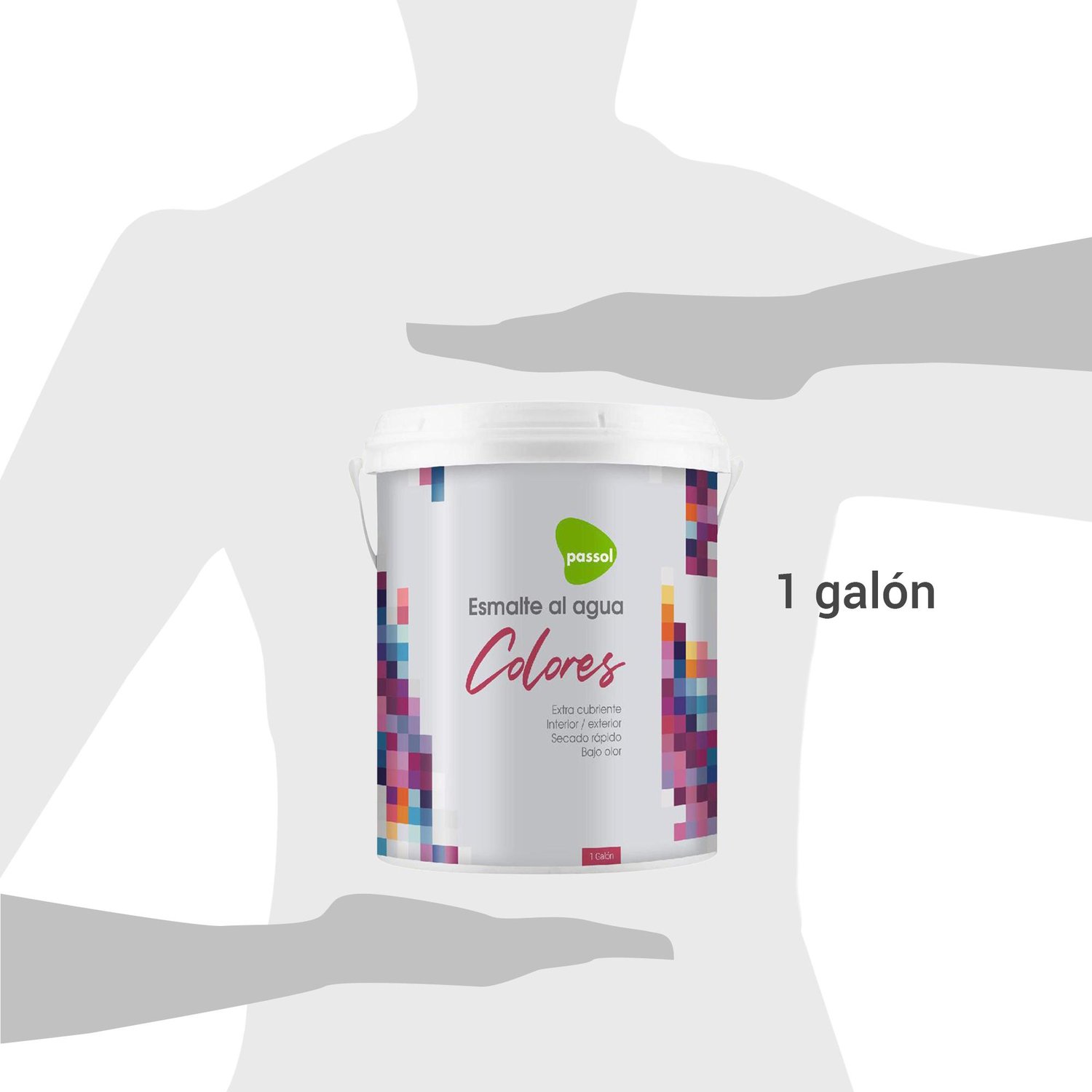 Esmalte al Agua Mate 1 galón(es) Gris Light Sky | Sodimac - Falabella