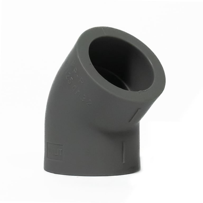 Codo 45° PPR Gris 32 mm | Sodimac - Falabella