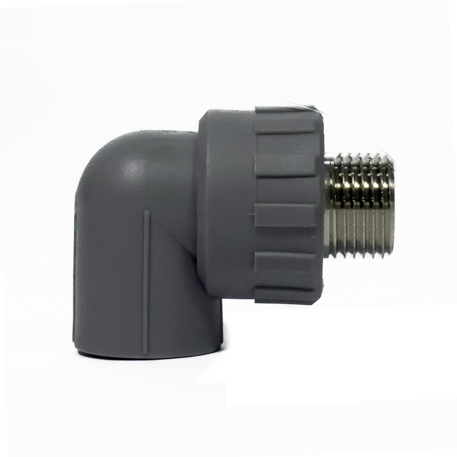 Codo Transicion 90° PPR Gris 20 mm x1/2" HE | Sodimac - Falabella