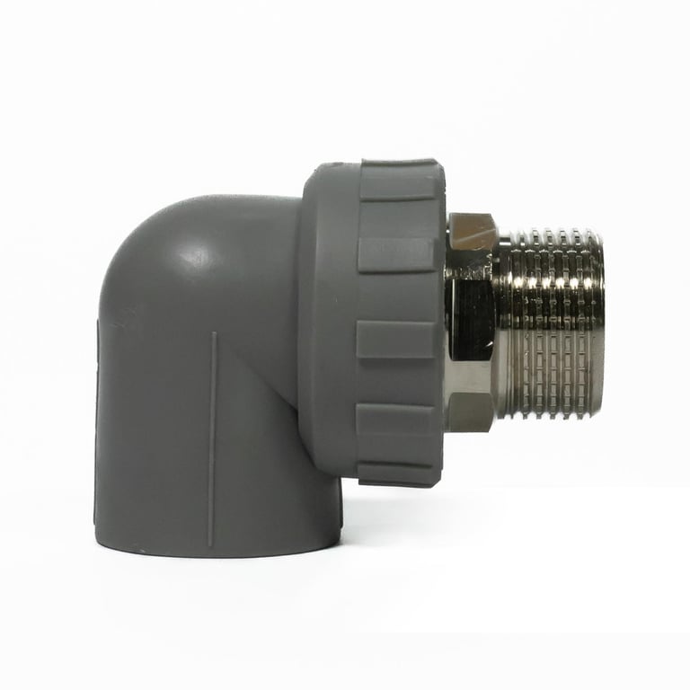 Codo Transicion 90° PPR Gris 32 mm x1" HE | Sodimac - Falabella