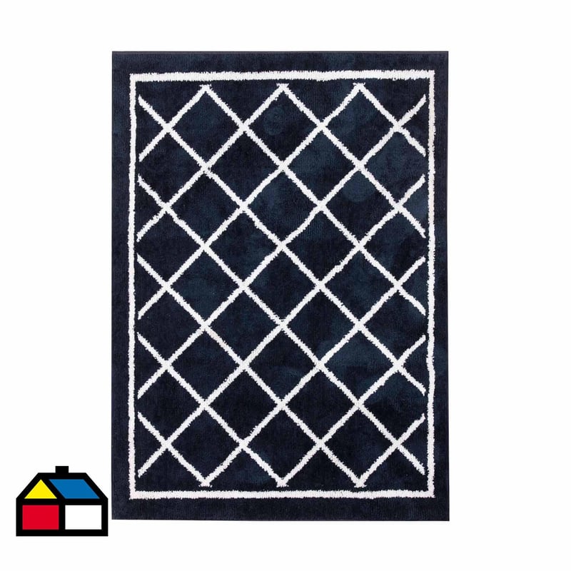 Alfombra match 100x132 cm azul | Sodimac - Falabella Alfombra match 100x132 cm azul | Sodimac - Falabella