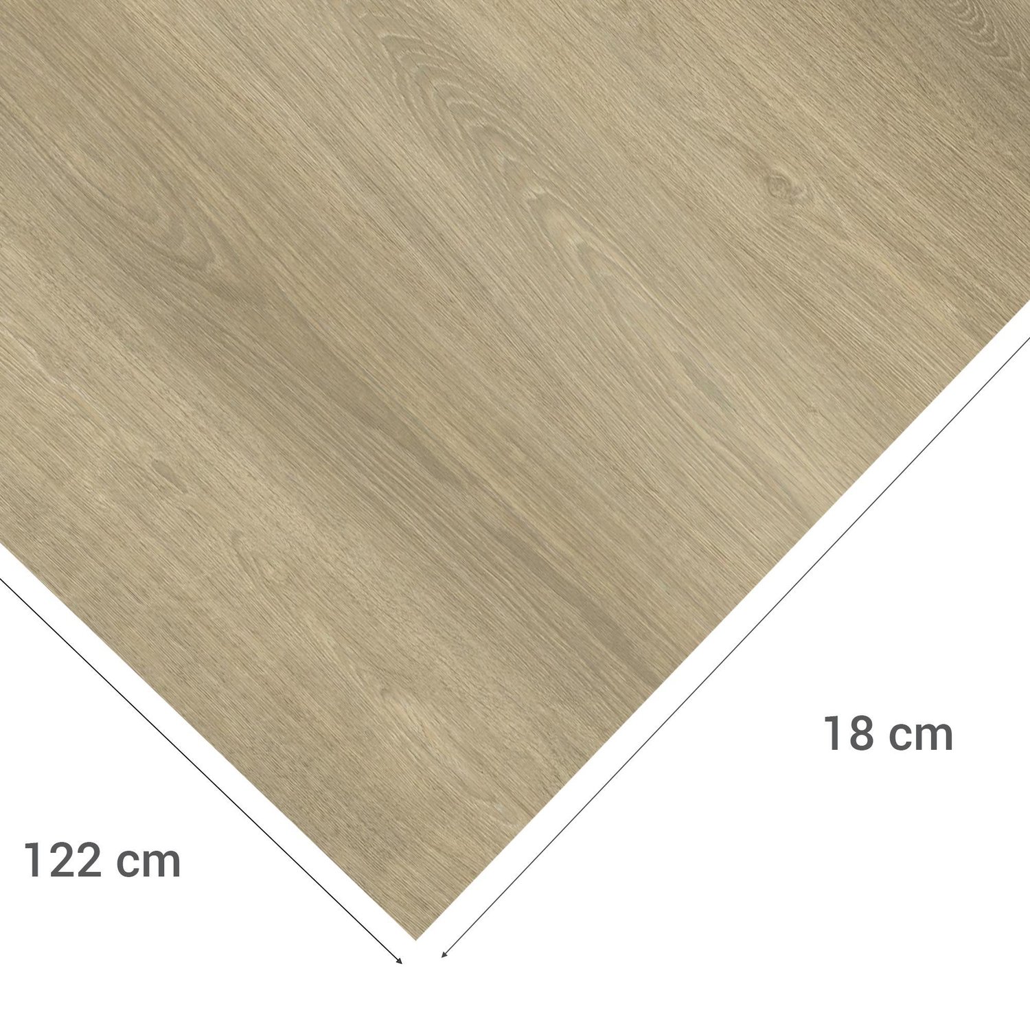 Piso Vinílico SPC 4 mm 18x122 cm Piso Vinílico Madera Beige 2.196 m2 | Sodimac - Falabella