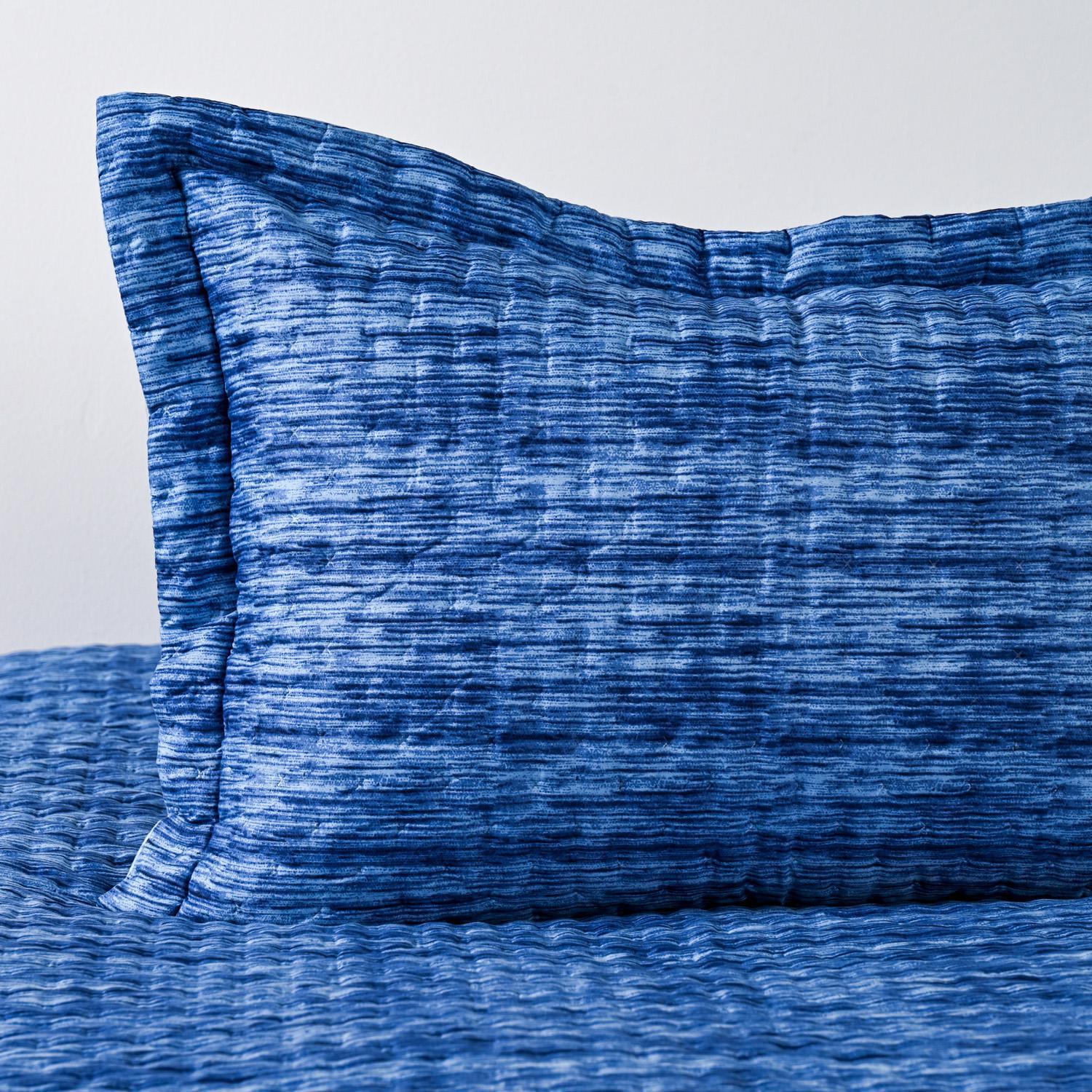 Cubrecama Quilt Dye Azul 1,5 Plazas | Sodimac - Falabella