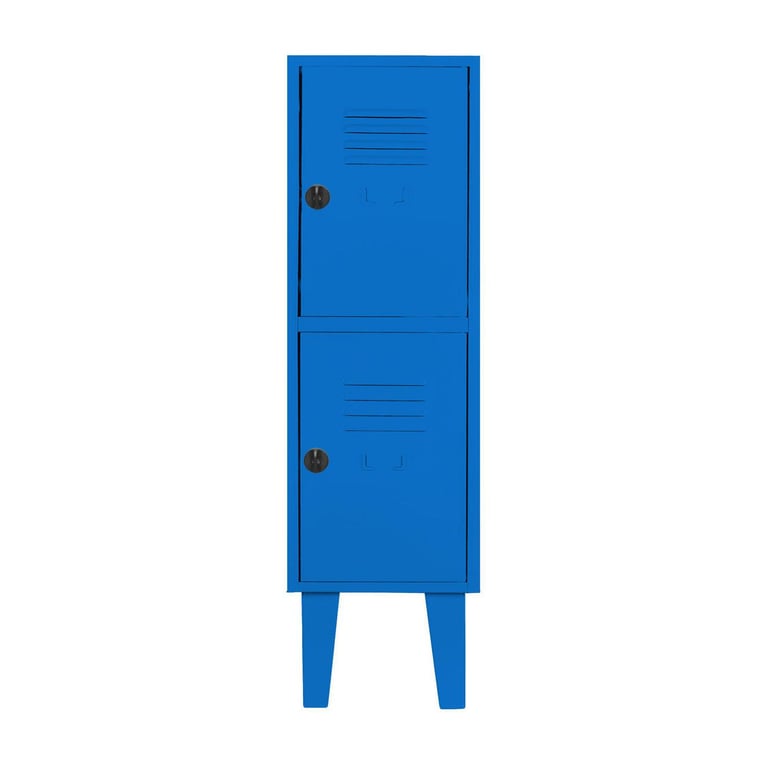 Locker Kids 1 Cuerpo 2 Puerta(s) 29x96x45 cm Azul | Sodimac - Falabella