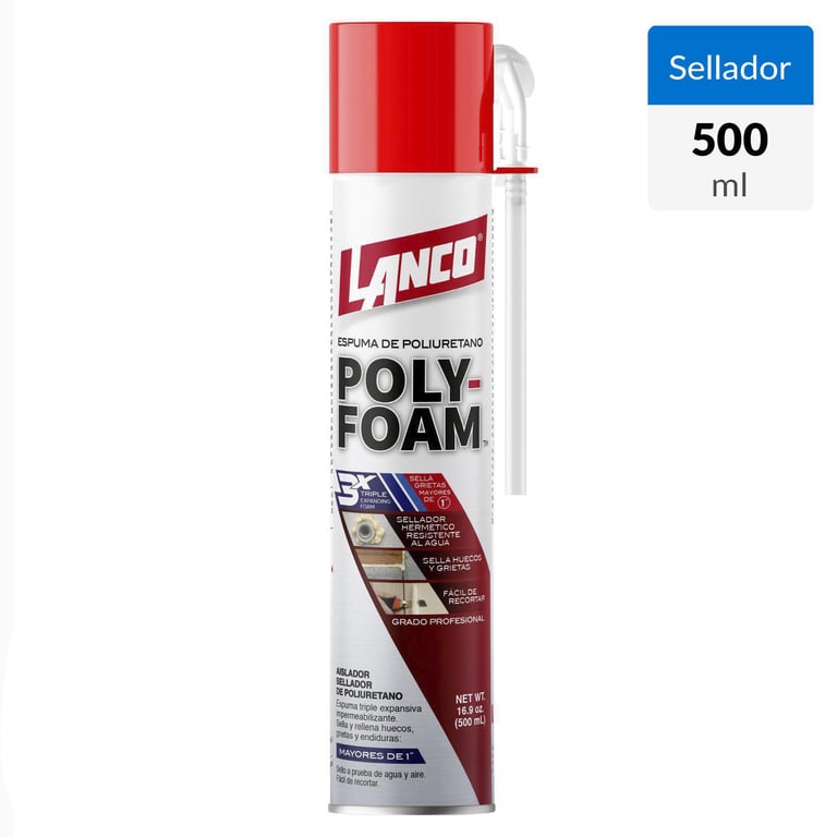 Espuma de poliuretano 500 ml | Sodimac - Falabella