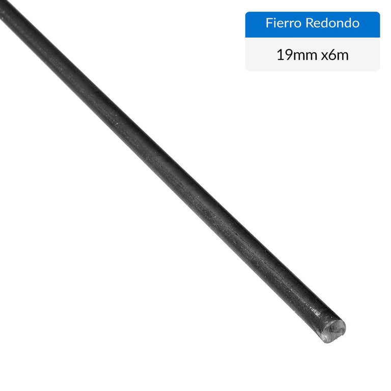 Fierro Liso Redondo Acero 19x19 mm 6 m | Sodimac - Falabella