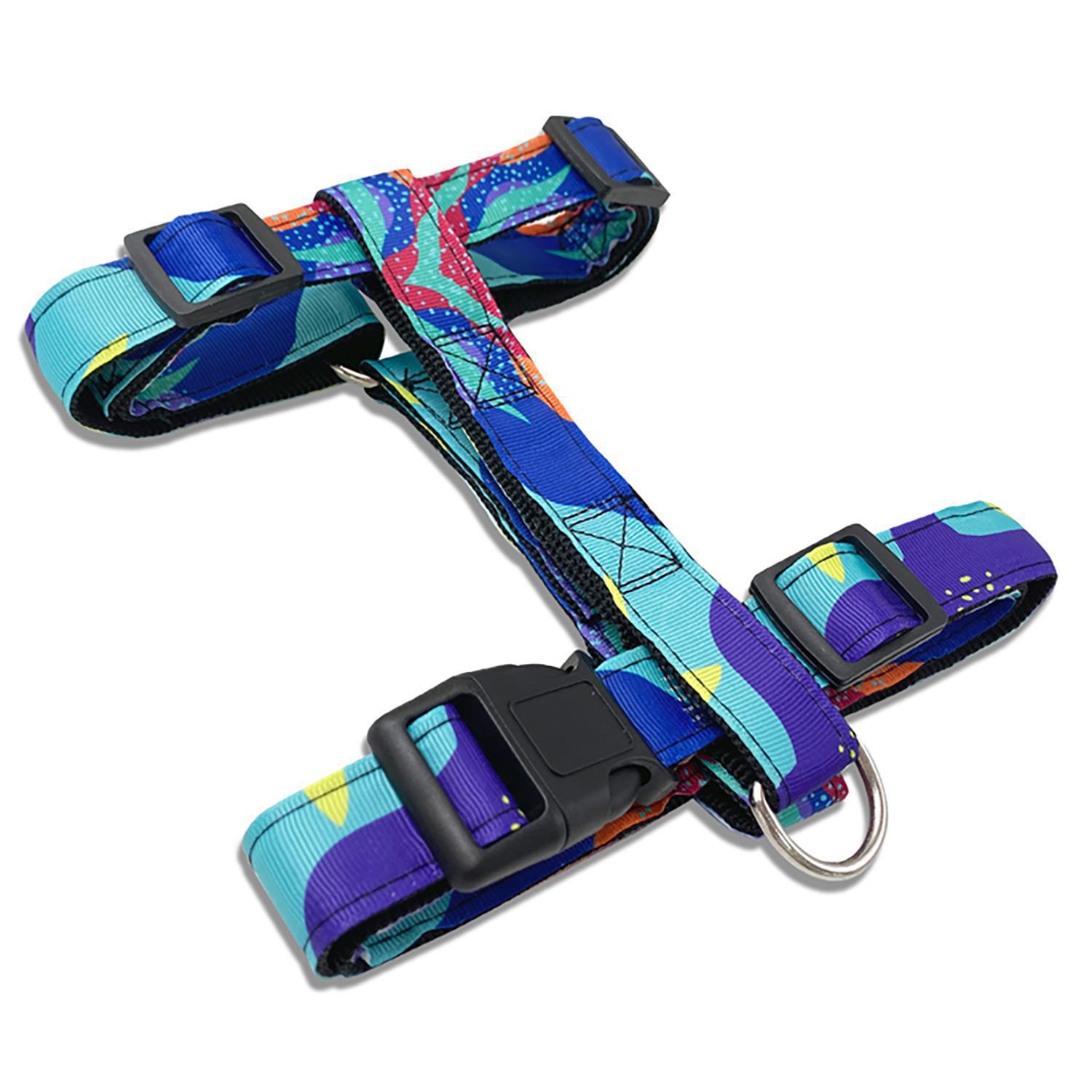 Arnés para perro ajustable con colores estampados talla L | Sodimac ...