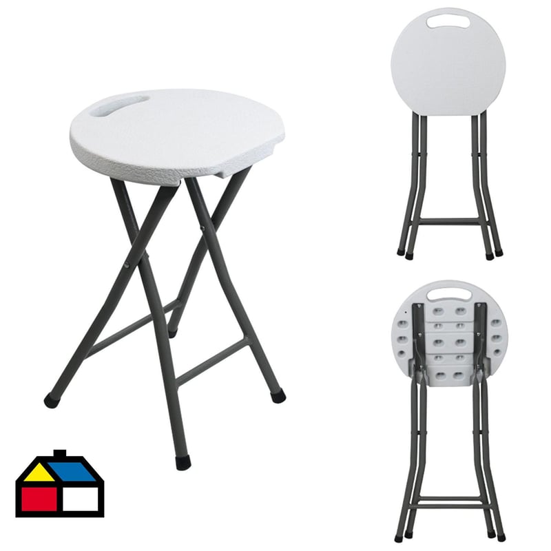 Piso plegable 10 unidades para Terraza PSEAT Blanco 46x30x30 | Sodimac ...