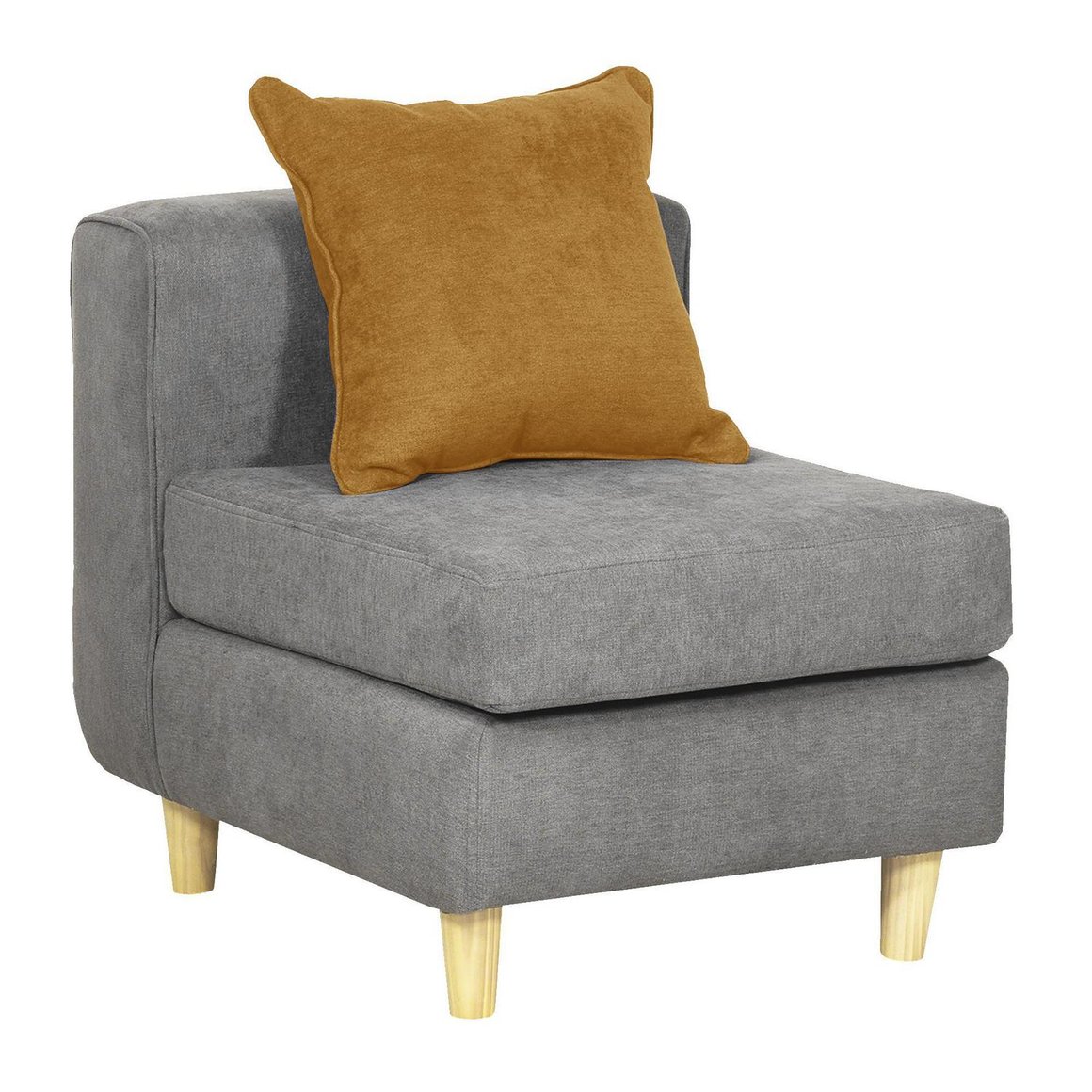 Butaca 1 cuerpo Eagle 62x70x80 cm Gris | Sodimac - Falabella