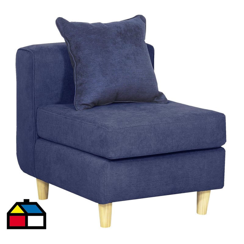 Butaca 1 cuerpo Eagle azul 100% | Sodimac - Falabella