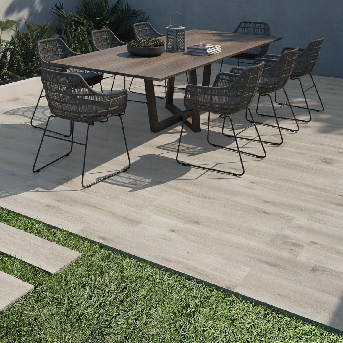 Porcelanato 25x100 cm Outi Gris Natural 1.50 m2 | Sodimac - Falabella