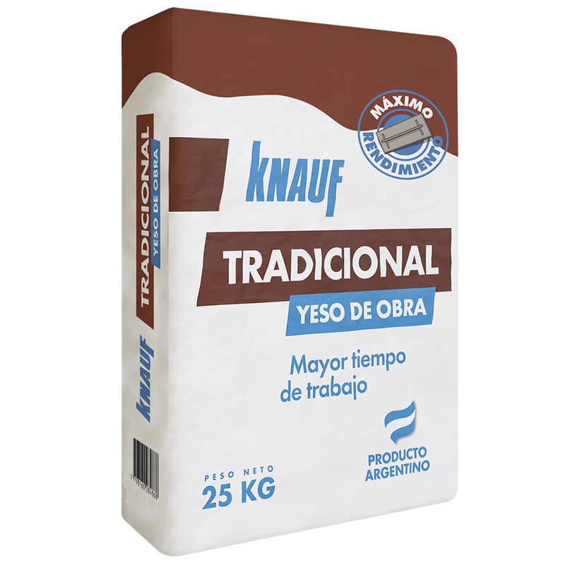 Yeso de obra tradicional de 25 kg | Sodimac - Falabella