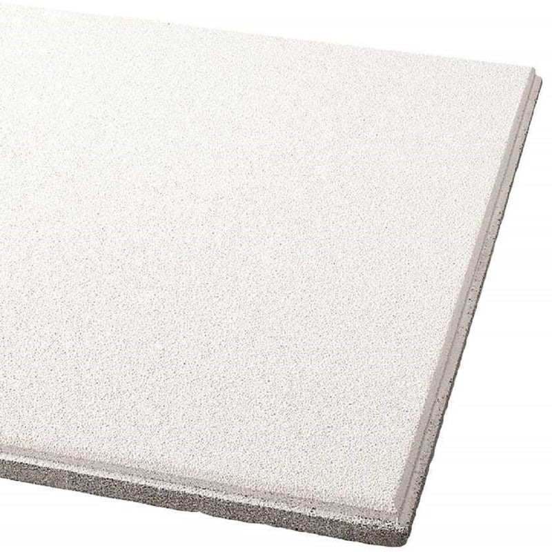 Panel Cielo Fibra Mineral 19 mm 60.96x60.96 cm Blanco | Sodimac - Falabella