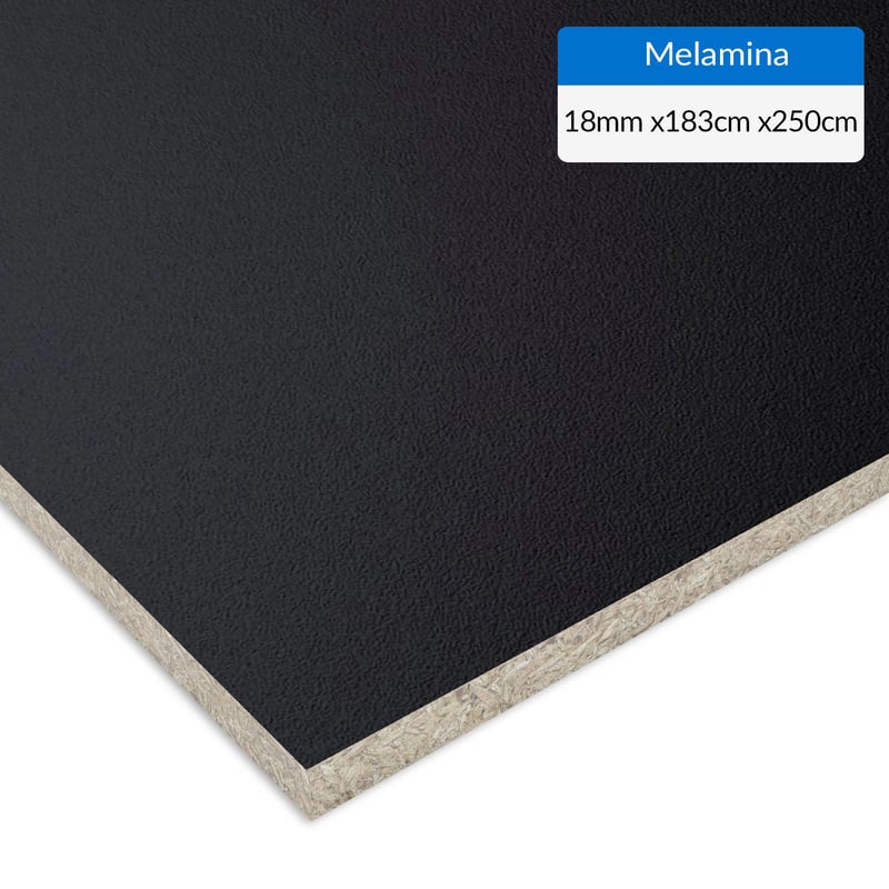 Melamina Negro 18 mm 183x250 cm | Sodimac - Falabella