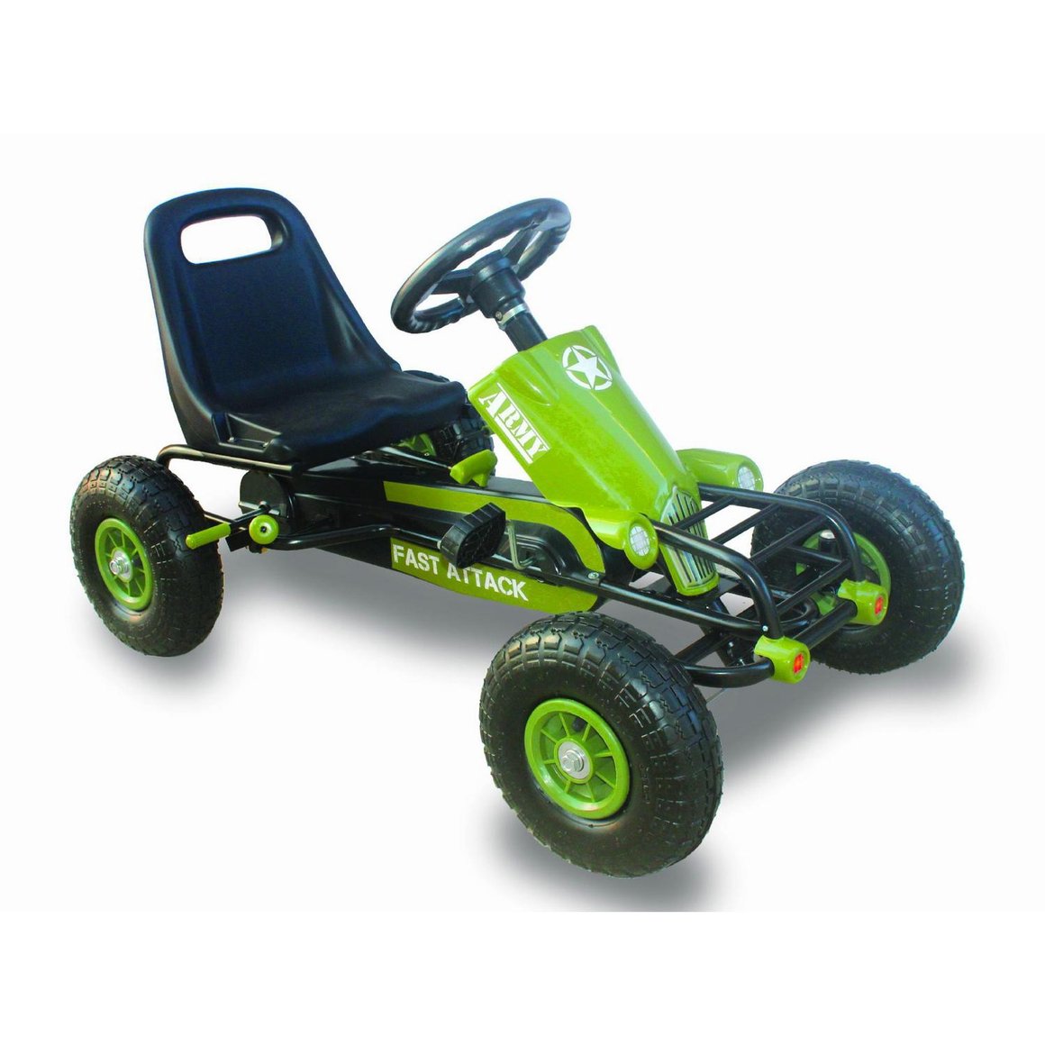 Go kart Racing army XL verde Kidscool | Sodimac - Falabella