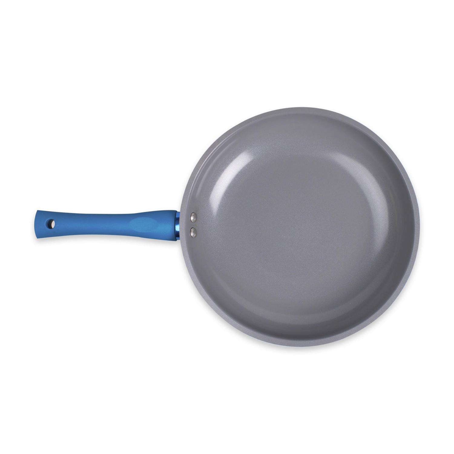 Sarten con Fondo Titanio 28 cm Aluminio Azul | Sodimac - Falabella