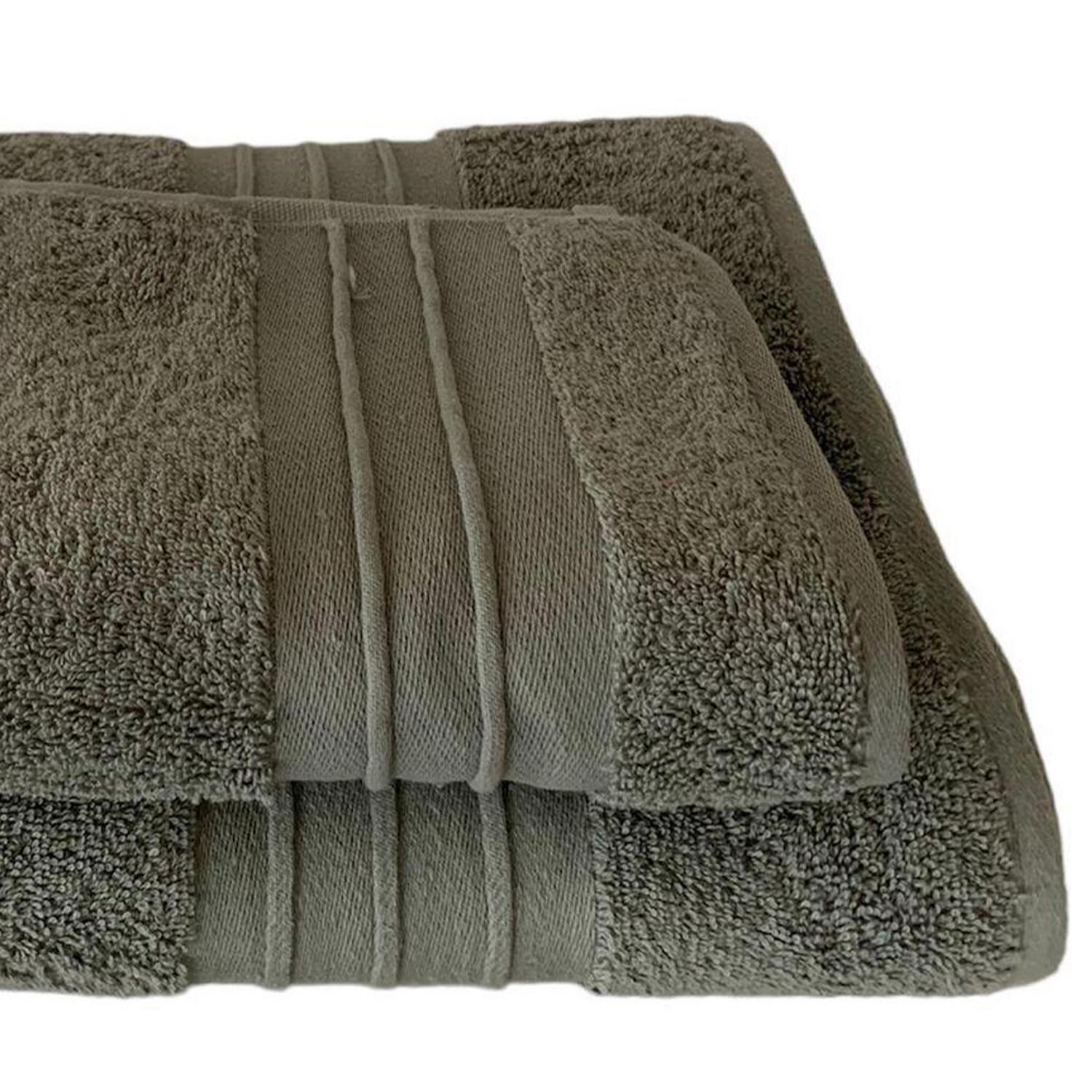Toalla de Cara Turca 200 gr Algodón 40x85 cm GRIS | Sodimac - Falabella