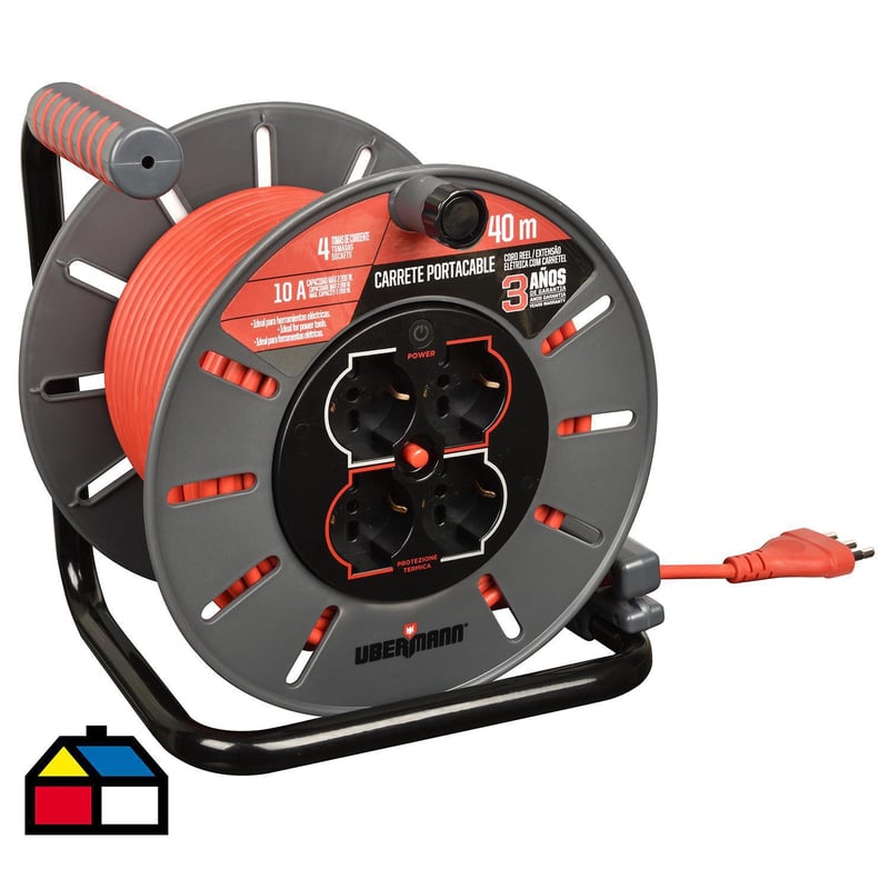 Carrete Profesional 40 metros | Sodimac - Falabella