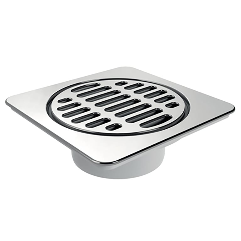 Desague con rejilla de acero inox valvula check anti olor | Sodimac Chile