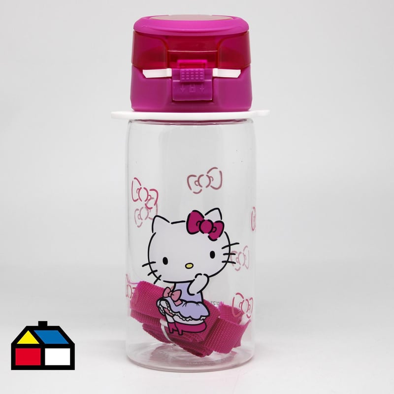 Botella de agua 600 ml hello kitty | Sodimac Chile