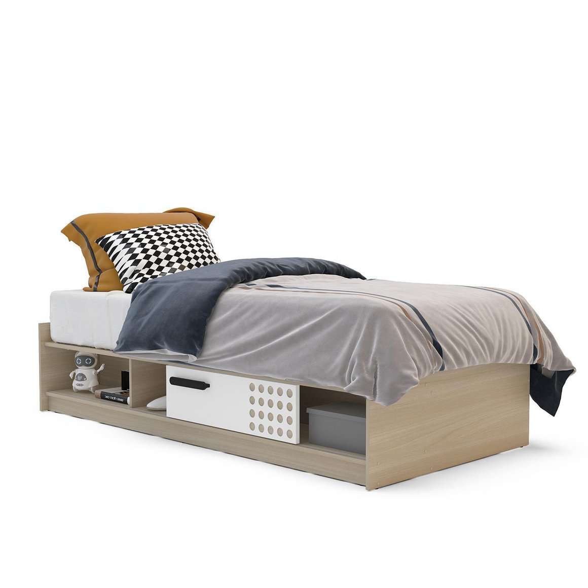 Cama Domi 1 plaza | Sodimac - Falabella