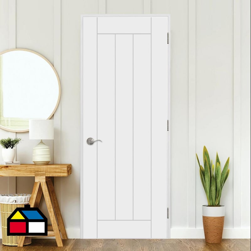 Puerta Interior HDF Prepintada modelo Armonia 70x200 | Sodimac Chile