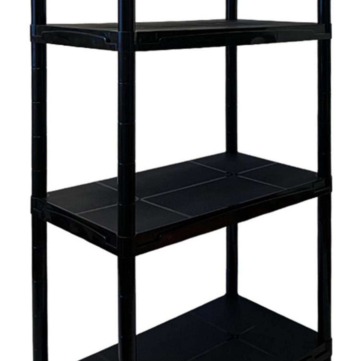 Estante Polipropileno 4 Nivel(es) 74x130x39 cm Negro | Sodimac - Falabella