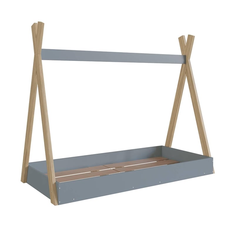 Cama infantil Montessori azul | Sodimac - Falabella