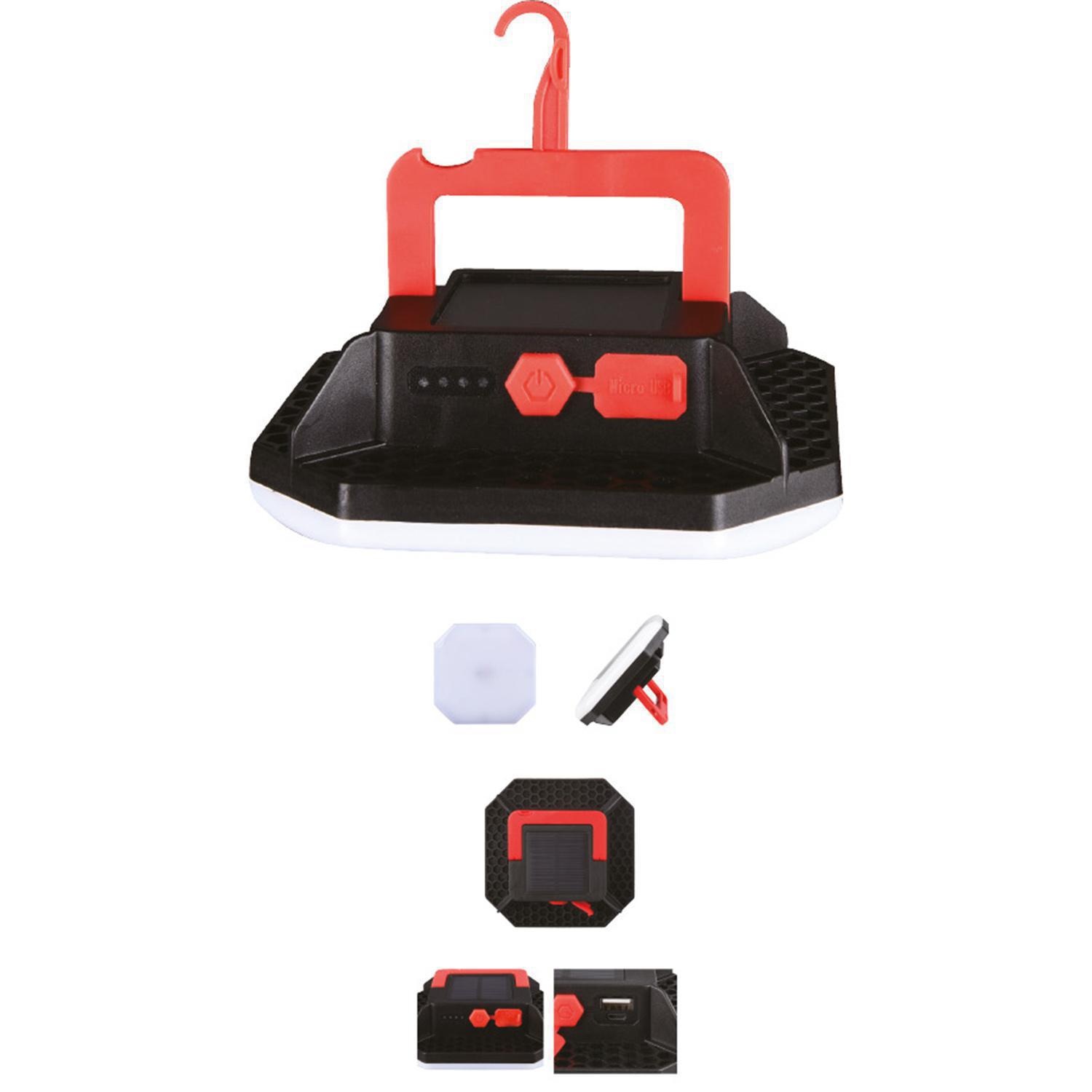 Lámpara de Camping Multifuncional 360 lm Plástico Negro | Sodimac ...