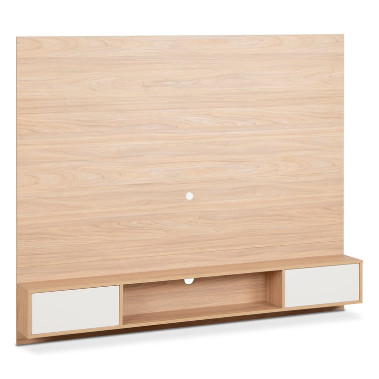 Panel TV Picasso Olmo Alpino/Blanco 75 " 180x152x23 cm | Sodimac ...