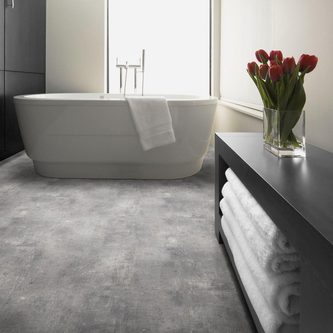 Piso Vinílico en Rollo 2 mm 2x30 m Esteem Gris 60 m2 | Sodimac - Falabella