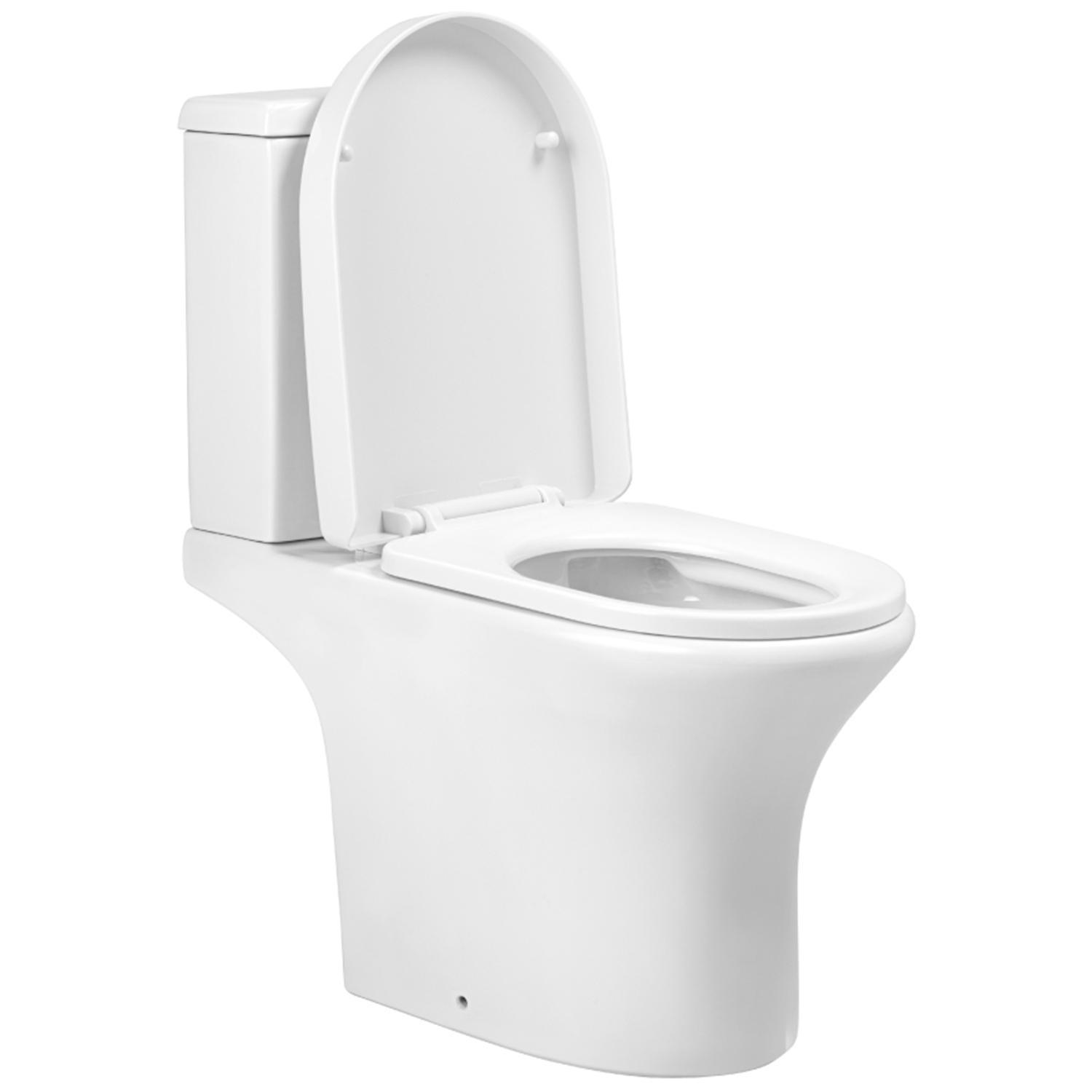 Sanitario Two piece a Muro 18 cm 4.8 Litros New Atos Blanco | Sodimac ...