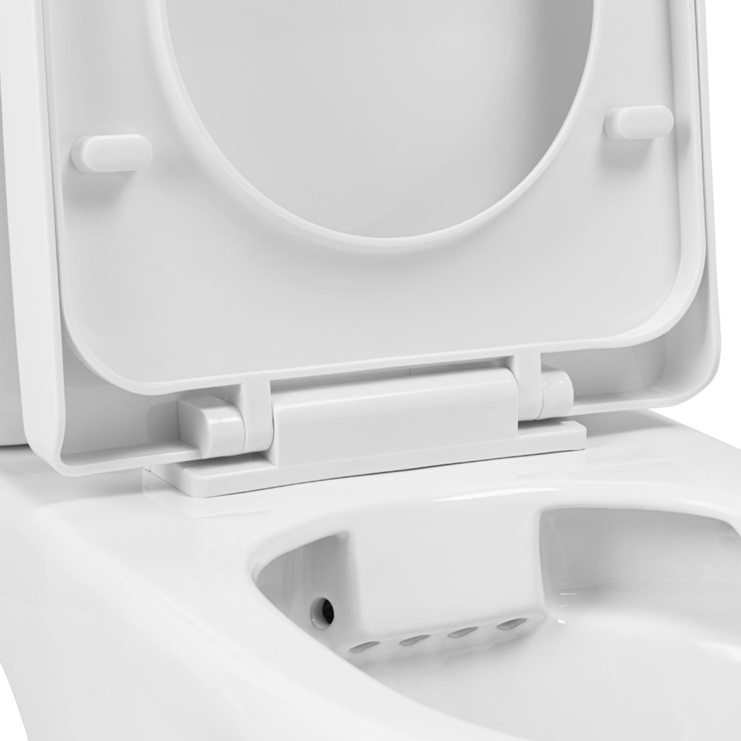 Sanitario Two piece a Muro 18 cm 4.8 Litros New Atos Blanco | Sodimac ...