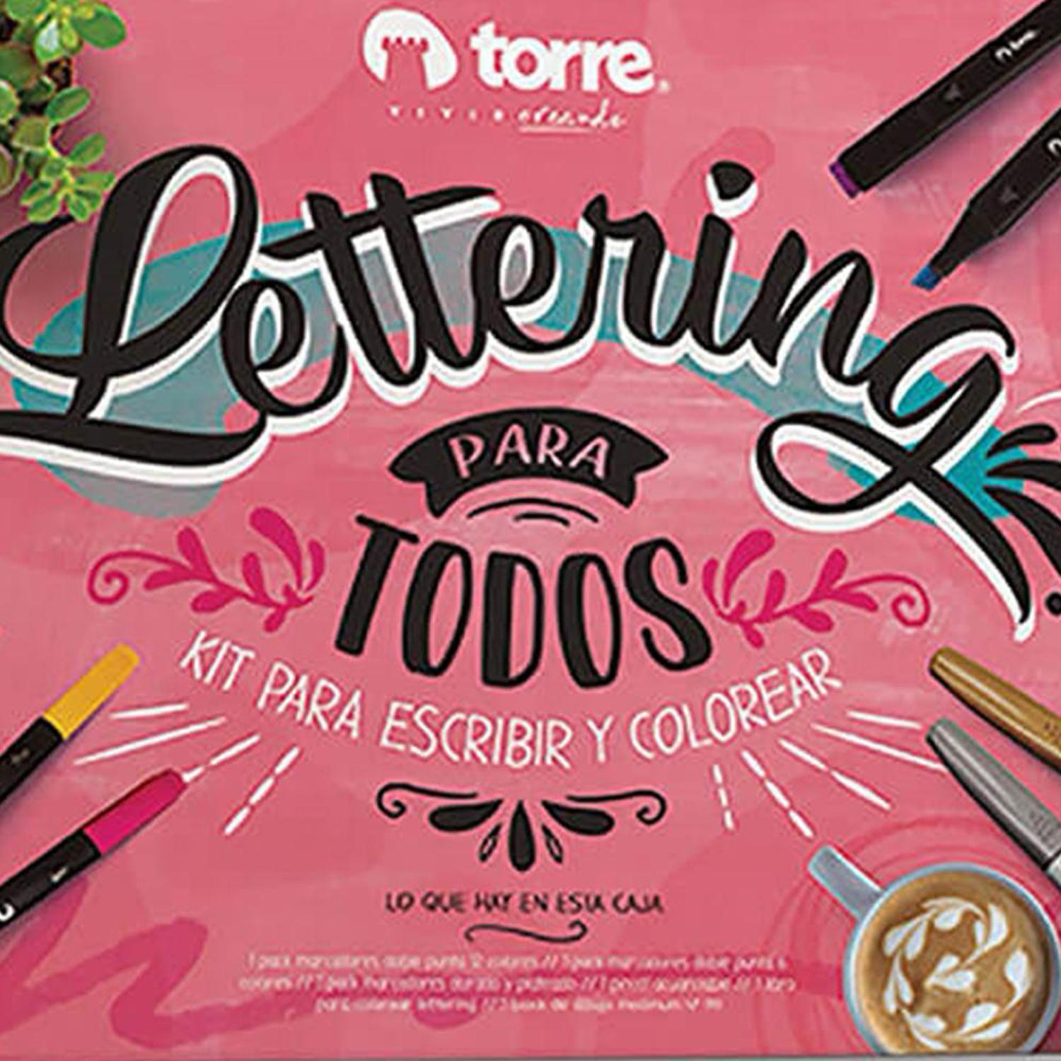 Box Lettering kit para escribir y colorear | Sodimac - Falabella