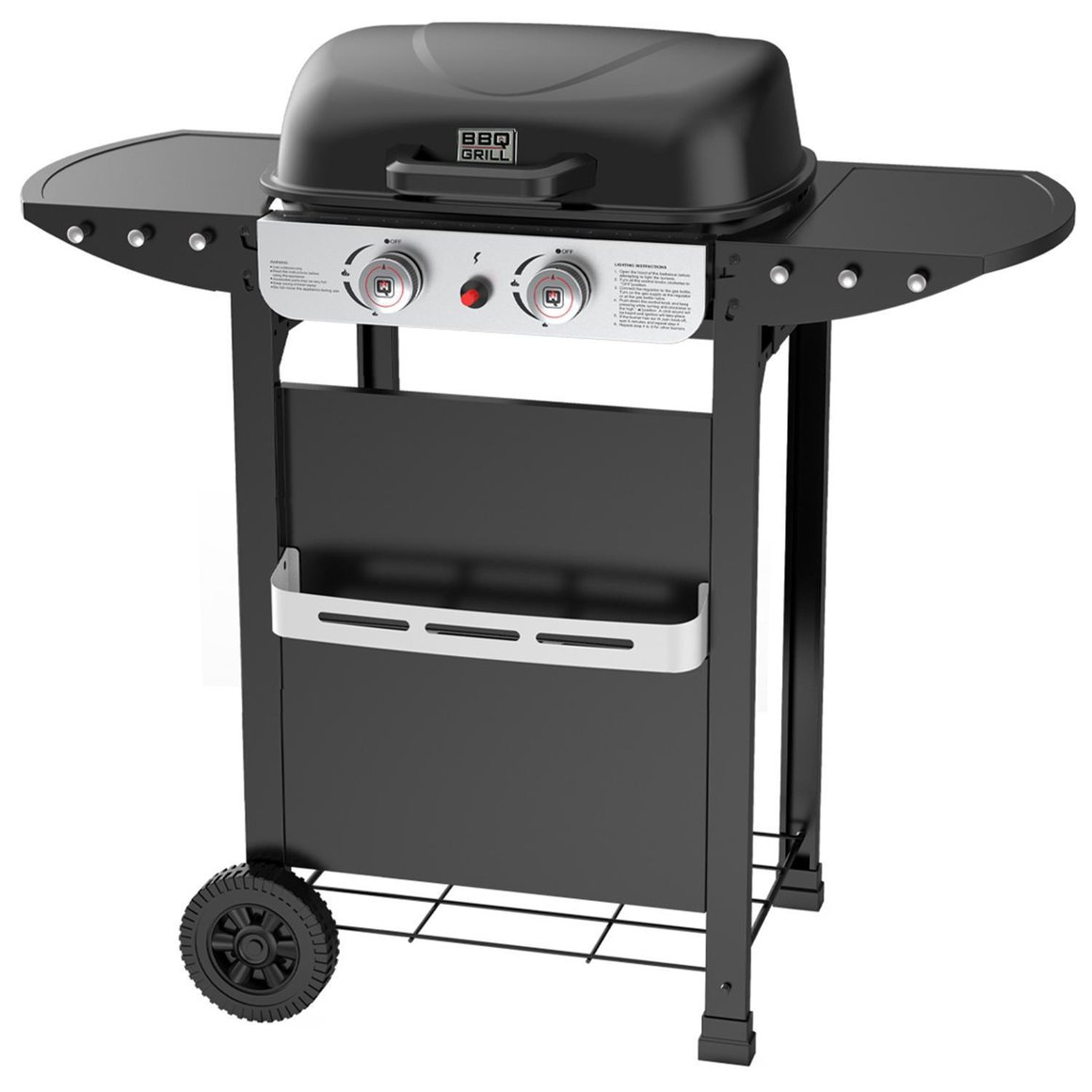 Parrilla a gas Denver Pro 2 quemadores | Sodimac Chile